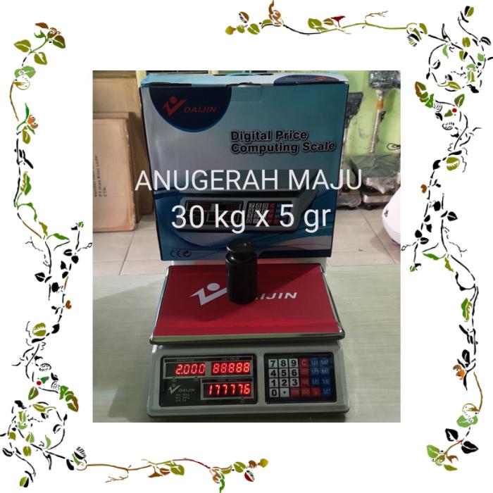 Jual Timbangan Digital Meja Laundry Barang Buah Sembako DAIJIN 30 kg - Jakarta Barat ...