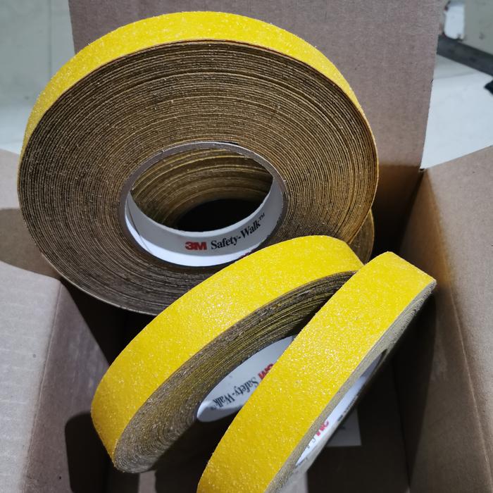 Jual Anti slip lantai yellow - 3m 630 B Safety walk tape anti licin 24mm - Kota Tangerang ...