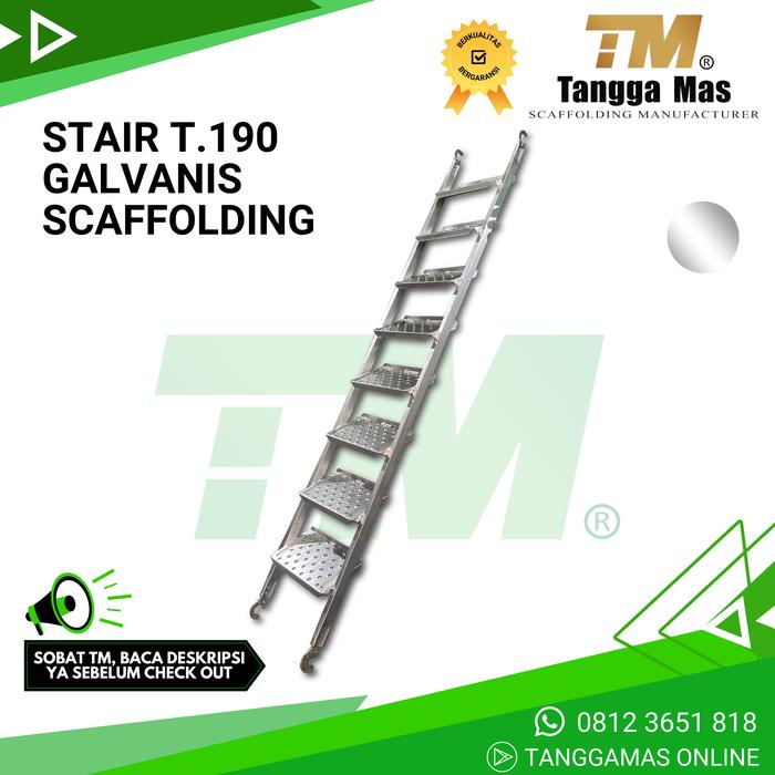 Jual STAIR GALVANIS / TANGGA T.190 - SCAFFOLDING/PERANCAH/STEGER/ANDANG ...