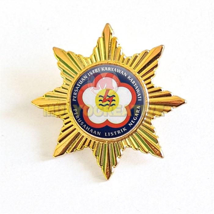 Jual Pin PIKK PLN Pin Bros dan Wing Logo PIKK PLN - Matahari Sisi 8 ...