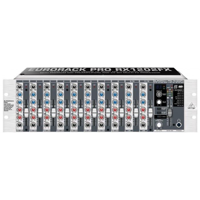 Jual Behringer RX1202FX V2 12-Channel Rackmount Mixer with Mic Preamp ...