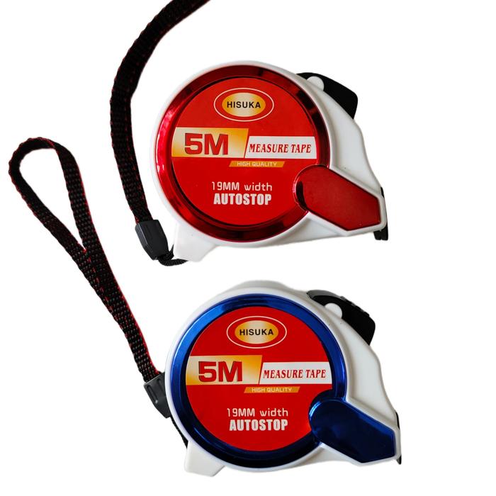 Jual Premiun meteran 5 meter Auto Stop/Meteran 5M/Tape Measure 5Mx19mm ...