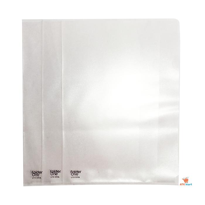 Jual FOLDER ONE - Map L Clear Sleeve Holder A4 CPP Kulit Jeruk - Lusin ...