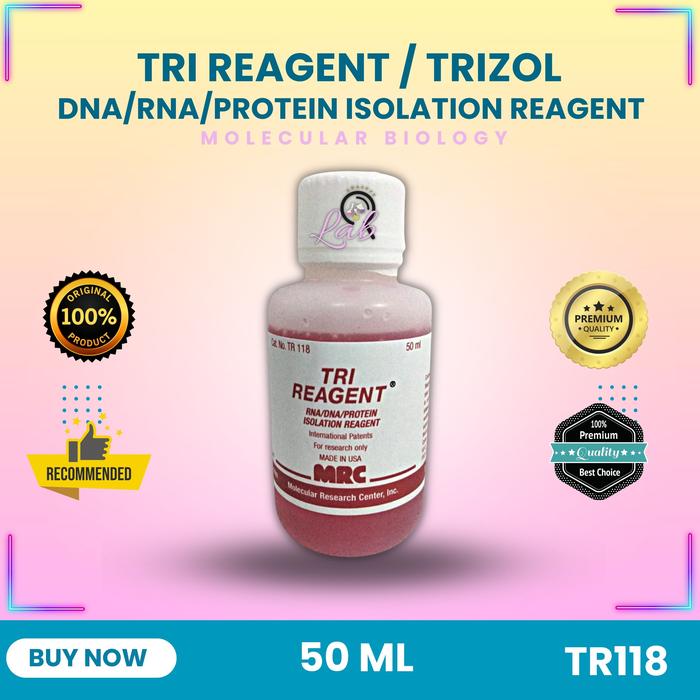 Jual TRI Reagent (TriZol) - DNA/RNA/Protein Isolation Reagent, 50 ml ...