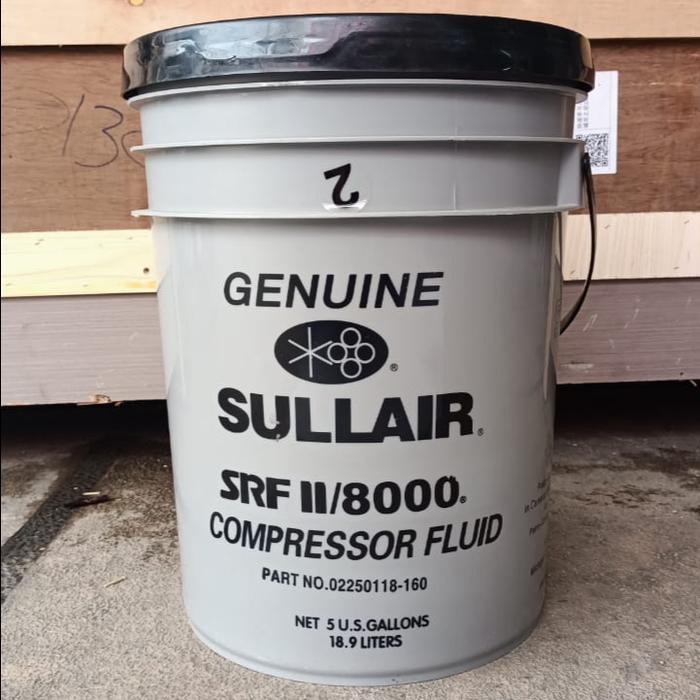 Jual Oil compressor Oli Kompresor Sullair Srf II 8000 PN 02250118-160 ...