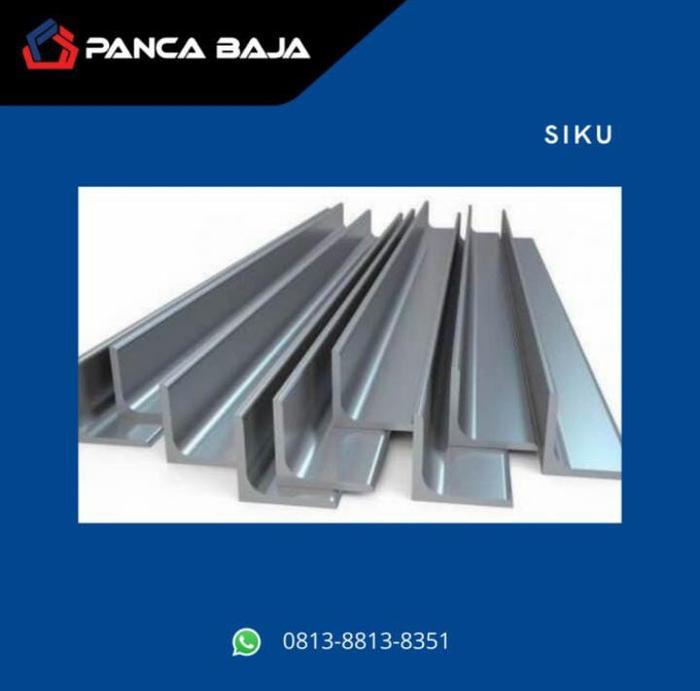 Jual Besi Siku 50 x 50 x 6M | Angel Bar | Besi Siku | L-Bracket - 4mm ...