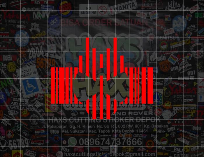 Jual Cutting Sticker Logo Kamen Rider Decade Ukuran 7,5 Cm - Merah ...