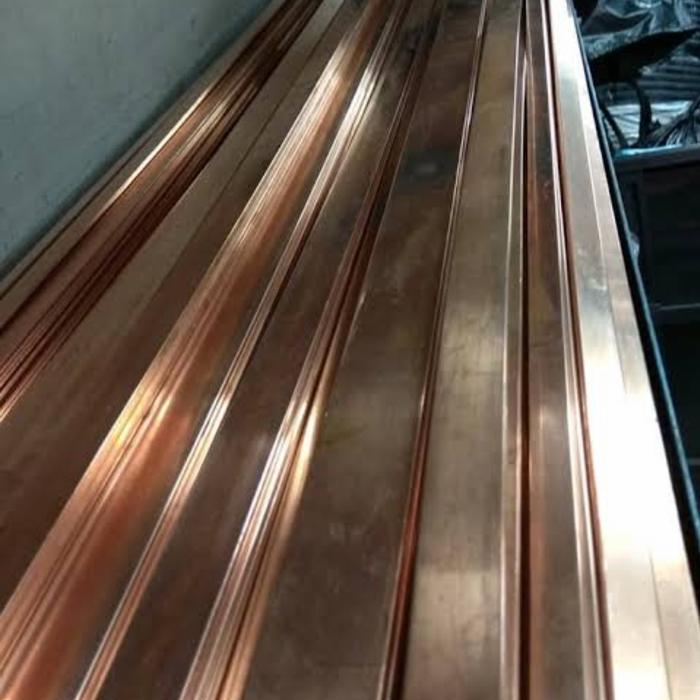 Jual busbar tembaga 3x15 mm panjang 4meter tebal 3mm lebar 1,5cm ...