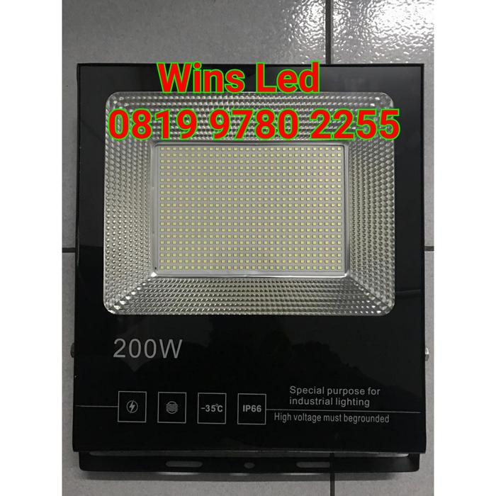 Jual LAMPU SOROT LED SMD 200W ATAU FLOODLIGHT 200WATT 200 WATT - PUTIH ...