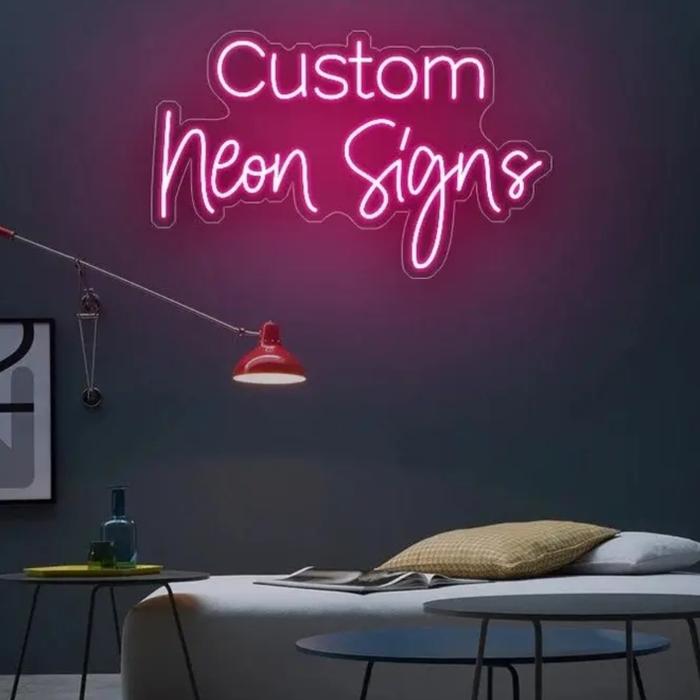 Jual Custom Lampu Nama Neon Flex Tulisan Menyala Neon Sign - 14 Huruf ...