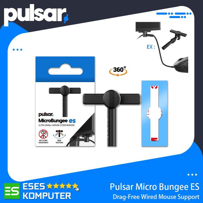 Jual Micro Bungee Pulsar ES | Drag-Free Wired | Mouse Bungee - Kota ...