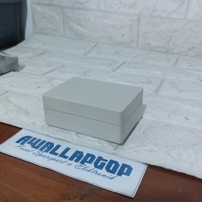 Jual box plastik putih Pcb 90x65x35mm project box case enclosure DIY ...