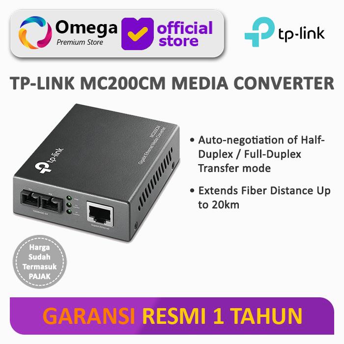 Promo TP-Link MC200CM Gigabit Multi-Mode Media Converter - Kota Medan ...