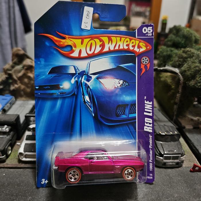Jual hotwheels bluecard 2006 / pontiac firebird / red line series ...
