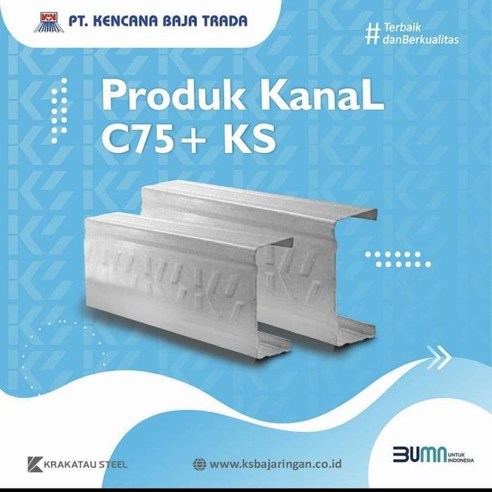 Jual BAJA RINGAN C75 x 0.75 mm KS (KRAKATAU STEEL) ASLI - SNI x 6 Meter - Kab. Tangerang - TK ...