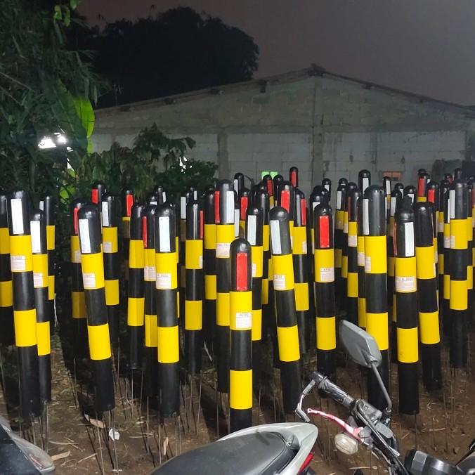 Jual Patok Jalan Besi (Delineator Besi) + Sticker HIP - Kota Depok ...