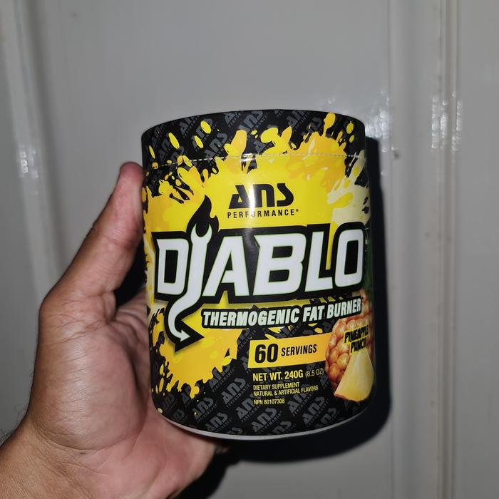 Jual ans diablo fat burner pembakar lemak ultra ripped thermogenic burn ...