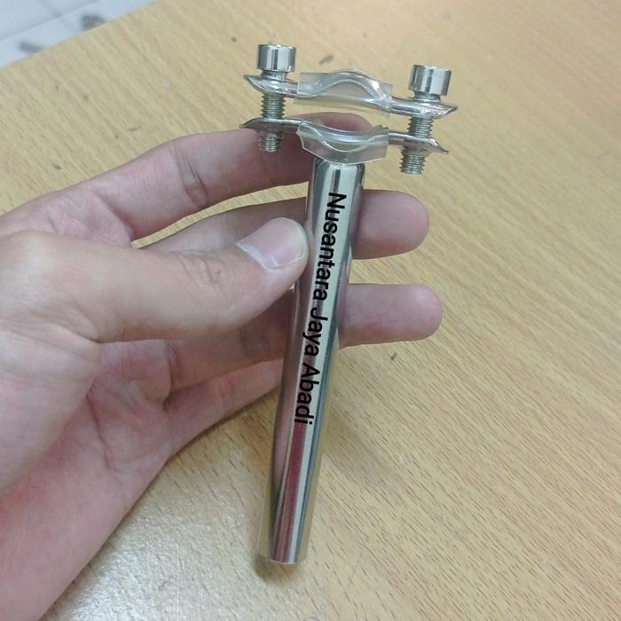 Jual clamp pipa holder ss304 1/2" - clamp pipa sanitary - klem pipa ss ...