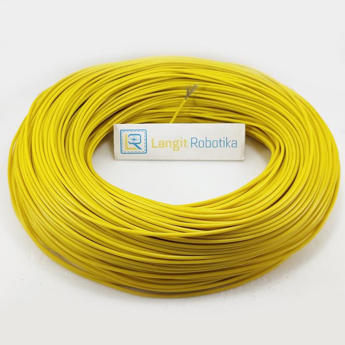 Jual AWG 18 Kabel Silicone AWG18 Cable Silikon Wire Yellow Kuning RC ...