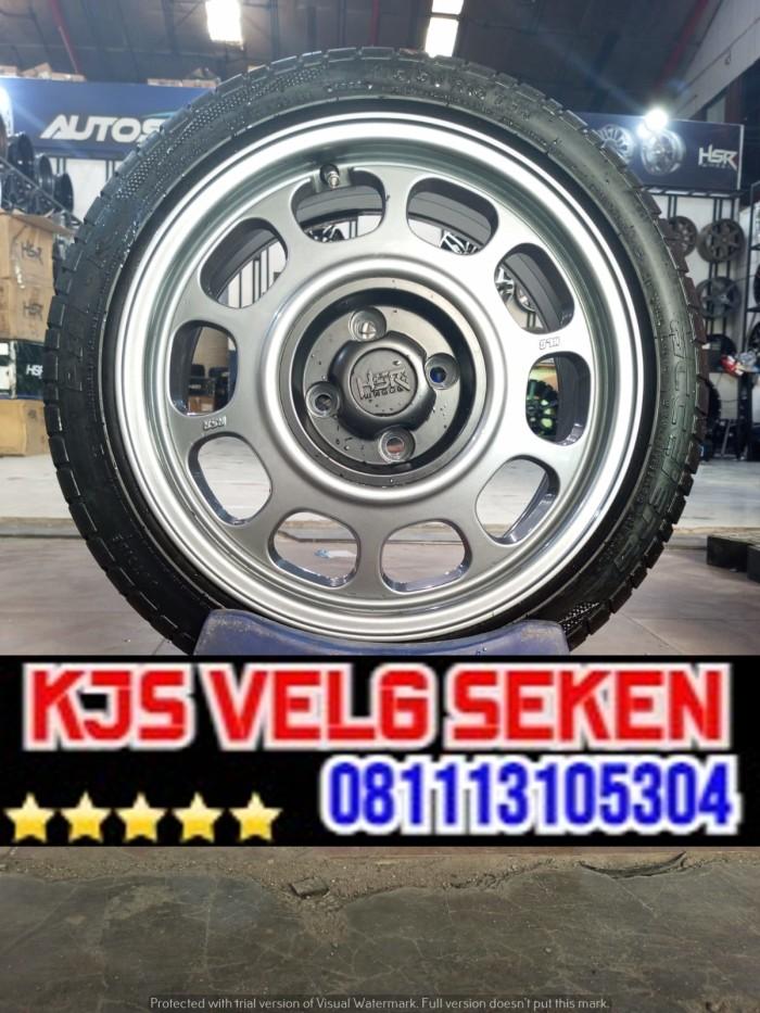 Jual VELG MOBIL HSR KLG R15 UNTUK WULING AIR EV PCD 4X100 PLUS BAN 175 50 - Jakarta Barat - KJS ...