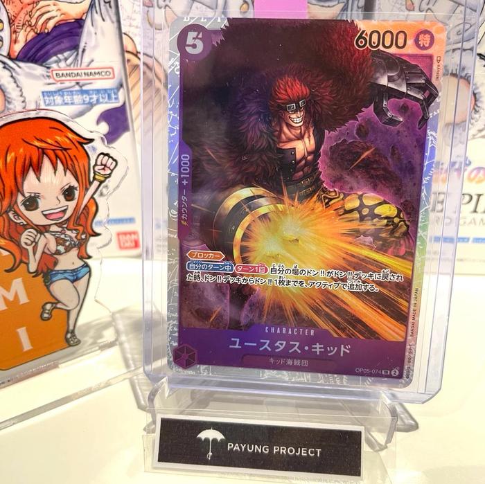 Jual One Piece TCG Card Eustass “Captain” Kid OP05-074 SR - Jakarta ...