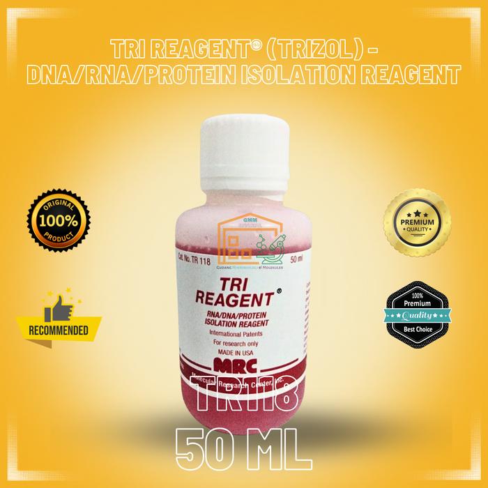 Jual TRI Reagent® (TriZol) - DNA/RNA/Protein Isolation Reagent, 50ml - Kab. Bogor - Gudang ...
