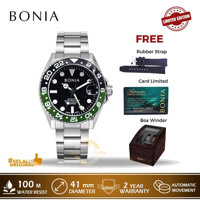 Promo Jam Tangan Pria Bonia BNB10724-1336LE Box Set Limited Edition ...