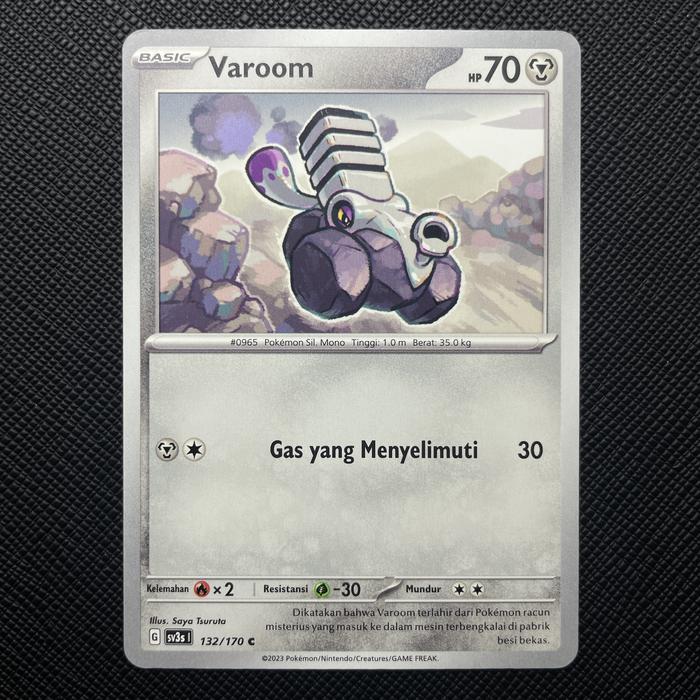 Jual Varoom b sv3s kilau hitam kartu pokemon indonesia TCG card - Kota ...
