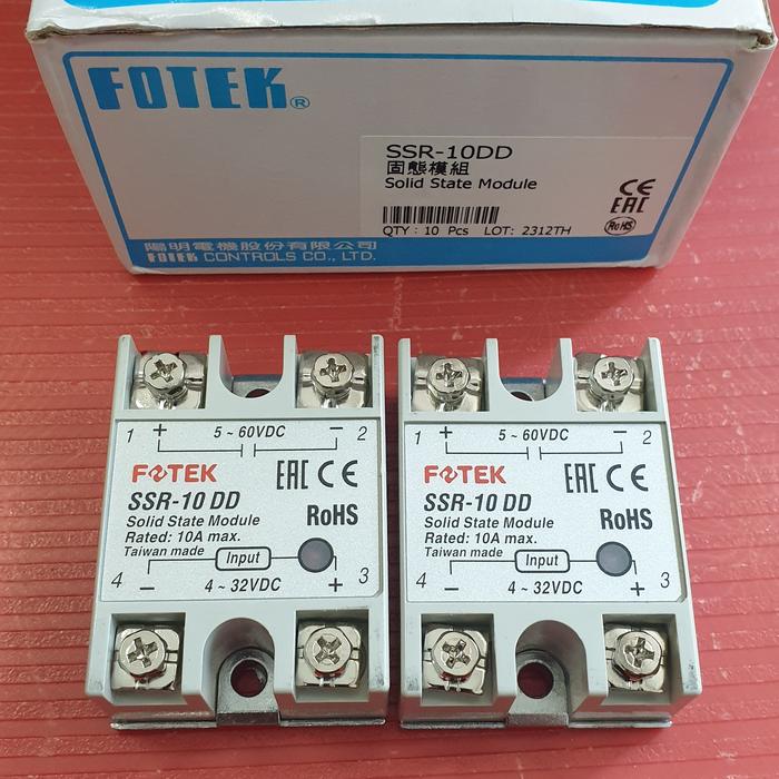 Jual ORI 100% FOTEK Solid State Relay SSR-10DD SSR10DD - Kota Surabaya - ATOSYS | Tokopedia