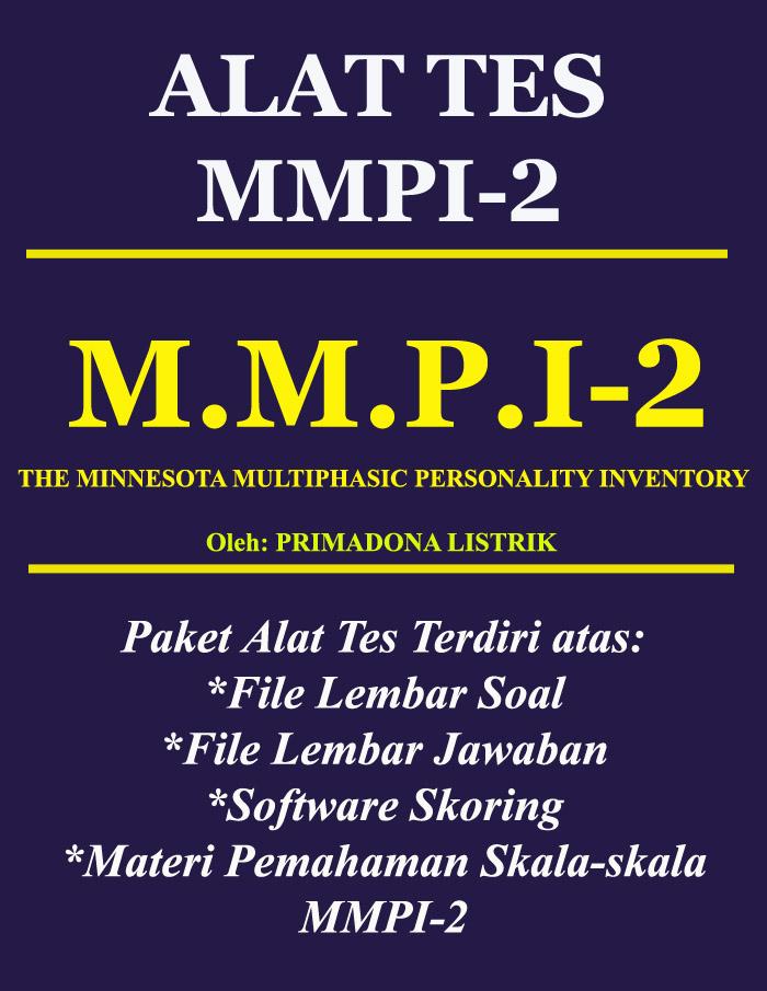 Jual Alat Tes Psikologi Psikotes MMPI2 MMPI 2 MMPI-2 MMPI Versi 2 ...