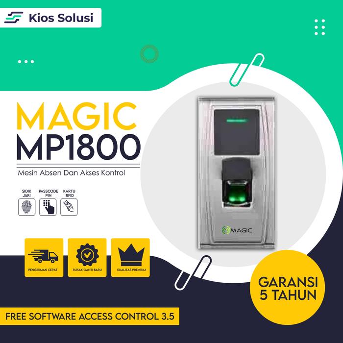 Jual Mesin Absensi dan Akses Kontrol Magic MP1800 | Fingerprint | RFID ...