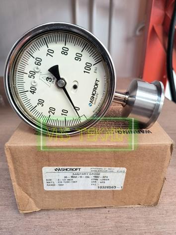 Jual SANITARY GAUGE ASHCROFT 1032 LOWER 100 PSI - Kota Bandung - vhs ...