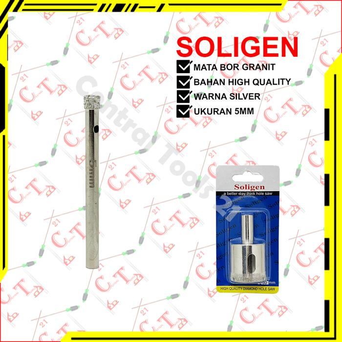 Jual Mata Bor Kaca Soligen Matabor Granit Keramik 5MM - 35MM Alat ...