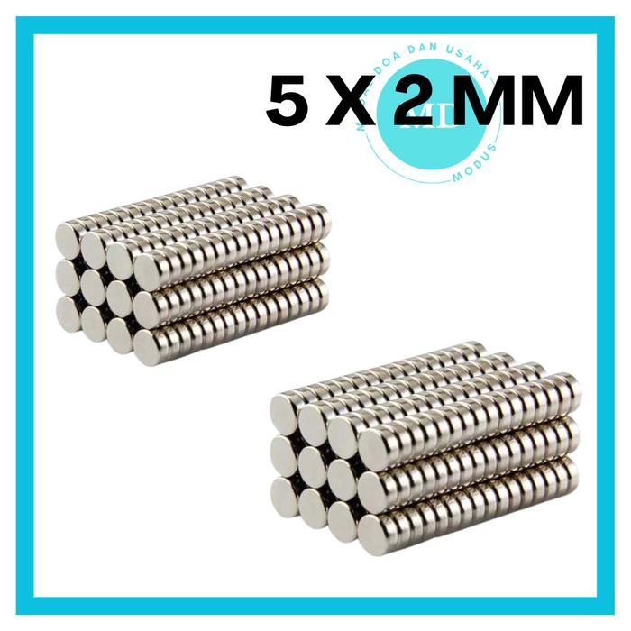 Jual Magnet Neodymium Strong 5x2mm Bulat Kecil - Kab. Tangerang ...