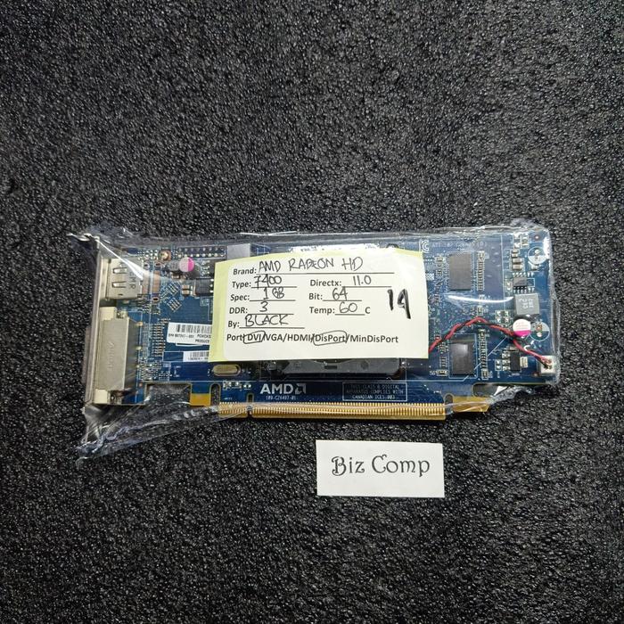 Jual VGA AMD RADEON HD7400 1GB 64BIT DDR3 DVI DPort - Jakarta Barat ...