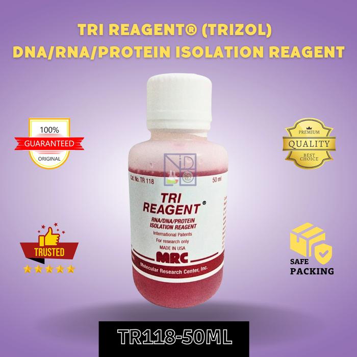 Jual TRI Reagent (TriZol) - DNA/RNA/Protein Isolation Reagent, 50ml ...