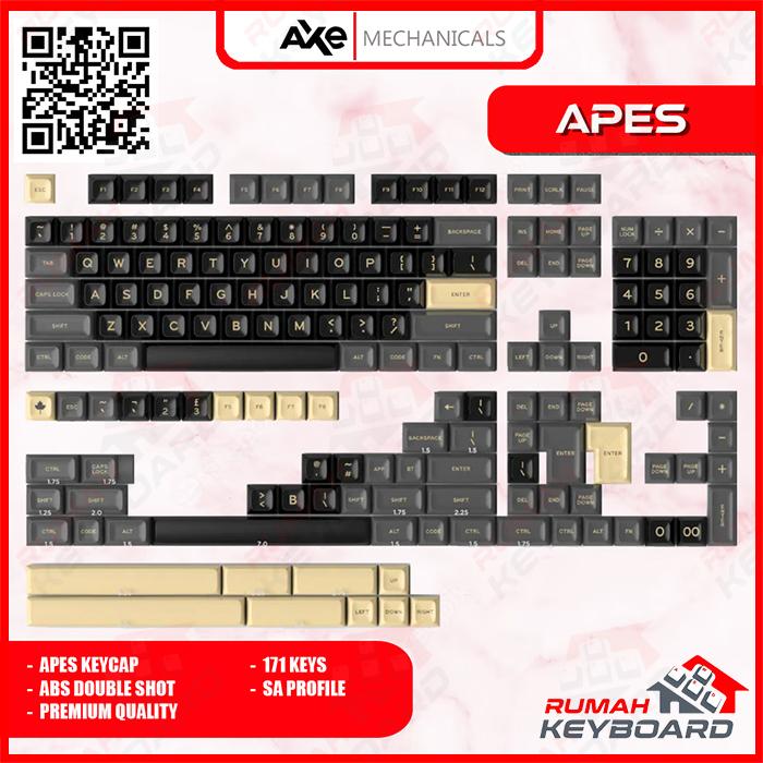 Promo KEYCAP - KEYCAPS - SA PROFILE - APES - ABS - DOUBLE SHOT ...
