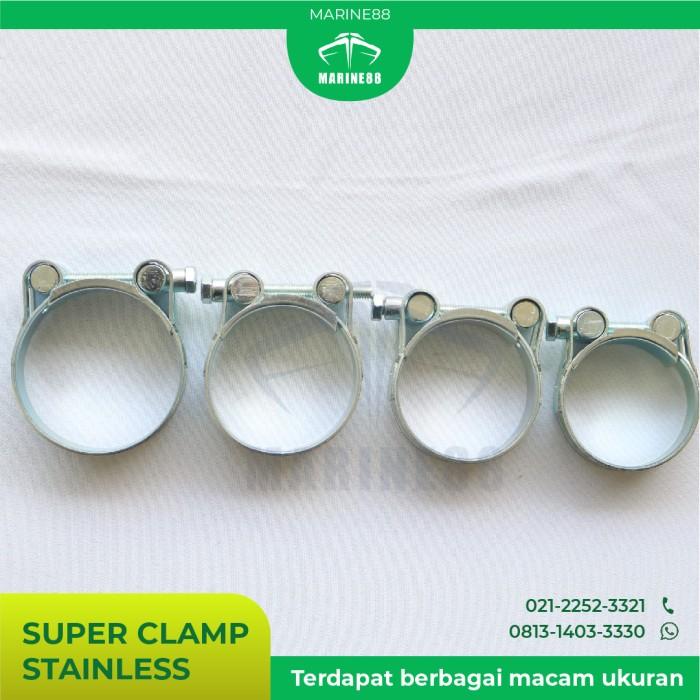 Jual KLEM SELANG / SUPER CLAMP STAINLESS STEEL 304 32-35MM - Jakarta ...