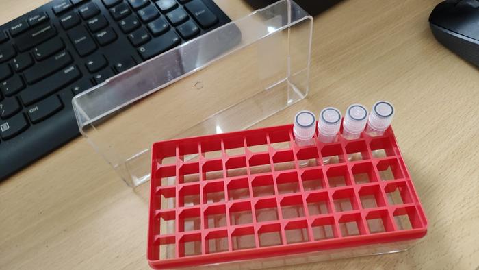 Jual Axygen 50-Well Microcentrifuge Tube Rack for Storage and Freezing ...