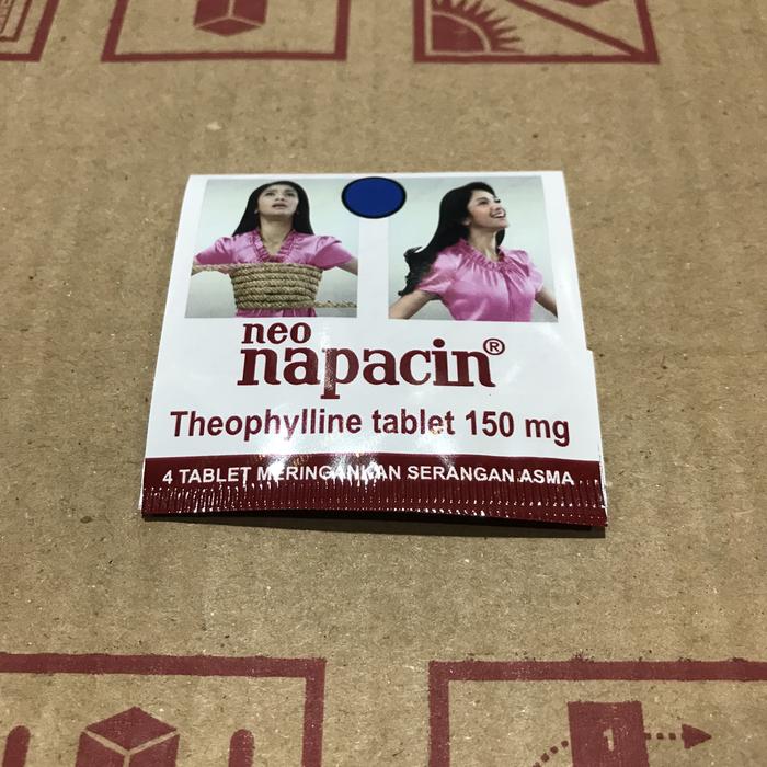 Jual Neo Napacin 1 Strip 4 Tablet Kaplet / Grosir Murah / Obat Sesak ...
