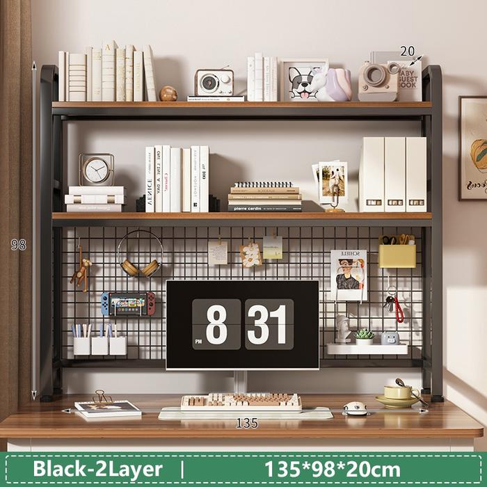 Jual Ih Rak Desktop Storage Rak Meja Stationery Rak Buku Desktop Rak ...