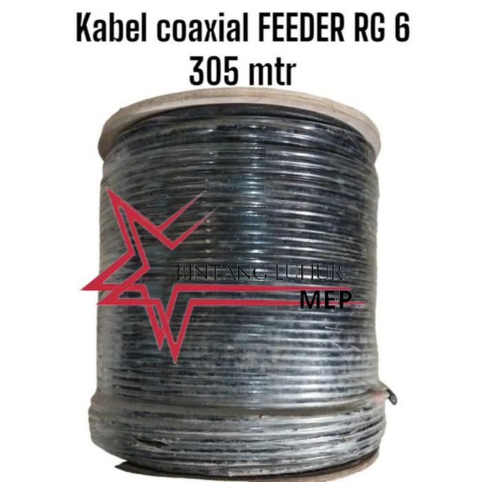Jual KABEL COAXIAL RG 6 mm FEEDER - Kab. Bogor - BINTANG LUHUR | Tokopedia
