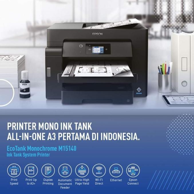 Jual EPSON M15140 EcoTank Monochrome A3 Wi-Fi Duplex AIO Ink Tank ...