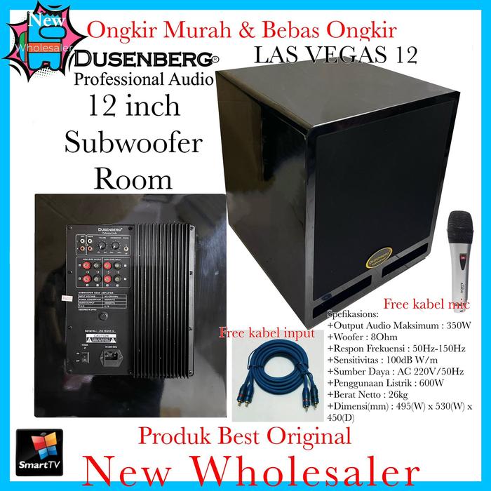 Jual Speaker Subwoofer Aktif Power Dusenberg las vegas 12 inch Sub Room ...