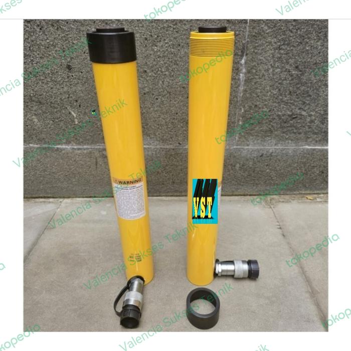 Jual Hydraulic Cylinder 10T 356mm RC-1014 Hidrolik Jack 10Ton - Jakarta ...
