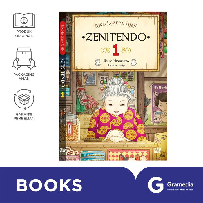 Promo Novel Toko Jajanan Ajaib Zenitendo 1 (Reiko Hiroshima) - Jakarta ...
