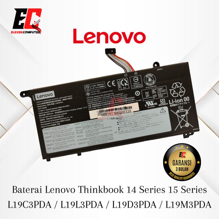 Jual Baterai Lenovo Thinkbook 14/15 G2 ITL G3 ACL G2 L19C3PDA L19D3PDA ...