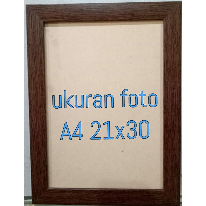 Jual Bingkai ukuran foto 21x30cm, lebar frame 3cm, tidak pakai kaca ...