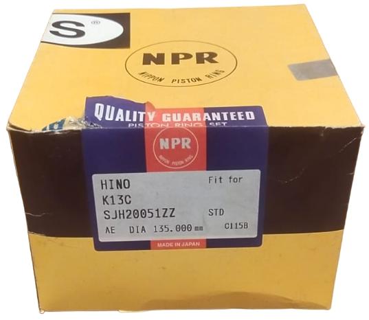 Jual NPR Piston Ring Hino K13C - SJH 20051 ZZ STD - Jakarta Utara ...