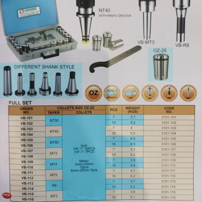 Jual vertex arbor collet setNT30 OZ25 15pc - Kota Surabaya - Vertex ...